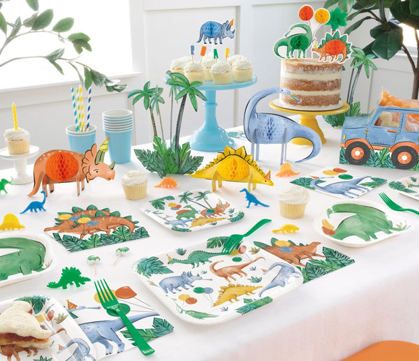 Dinosaur Party Plates - Stesha Party