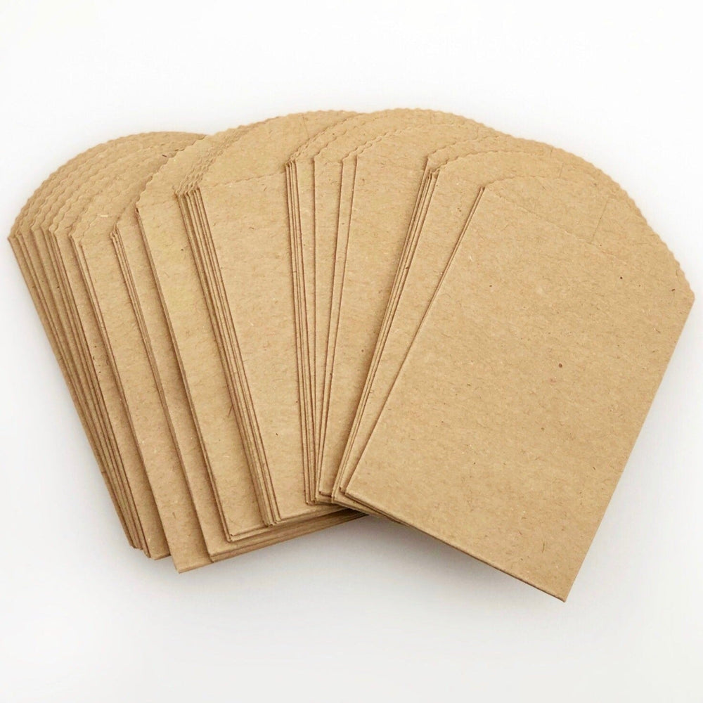 Mini Kraft Paper Bags 50ct - Stesha Party