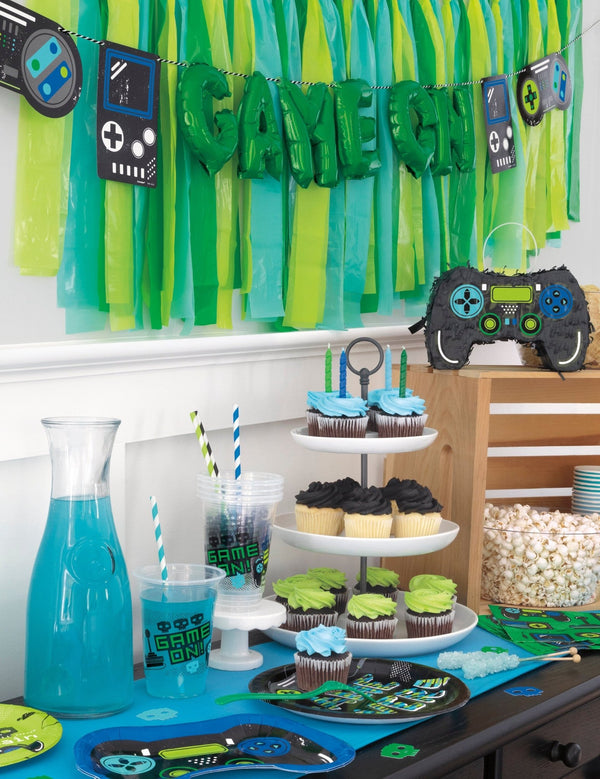 Game Over Party Plates - Stesha Party